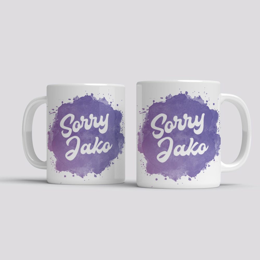 Vtipný hrnek Sorry Jako ️| E-cut.cz