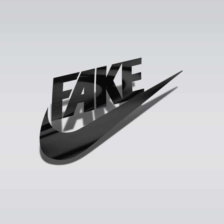 Samolepka NIKE - FAKE ️ - E-cut.cz